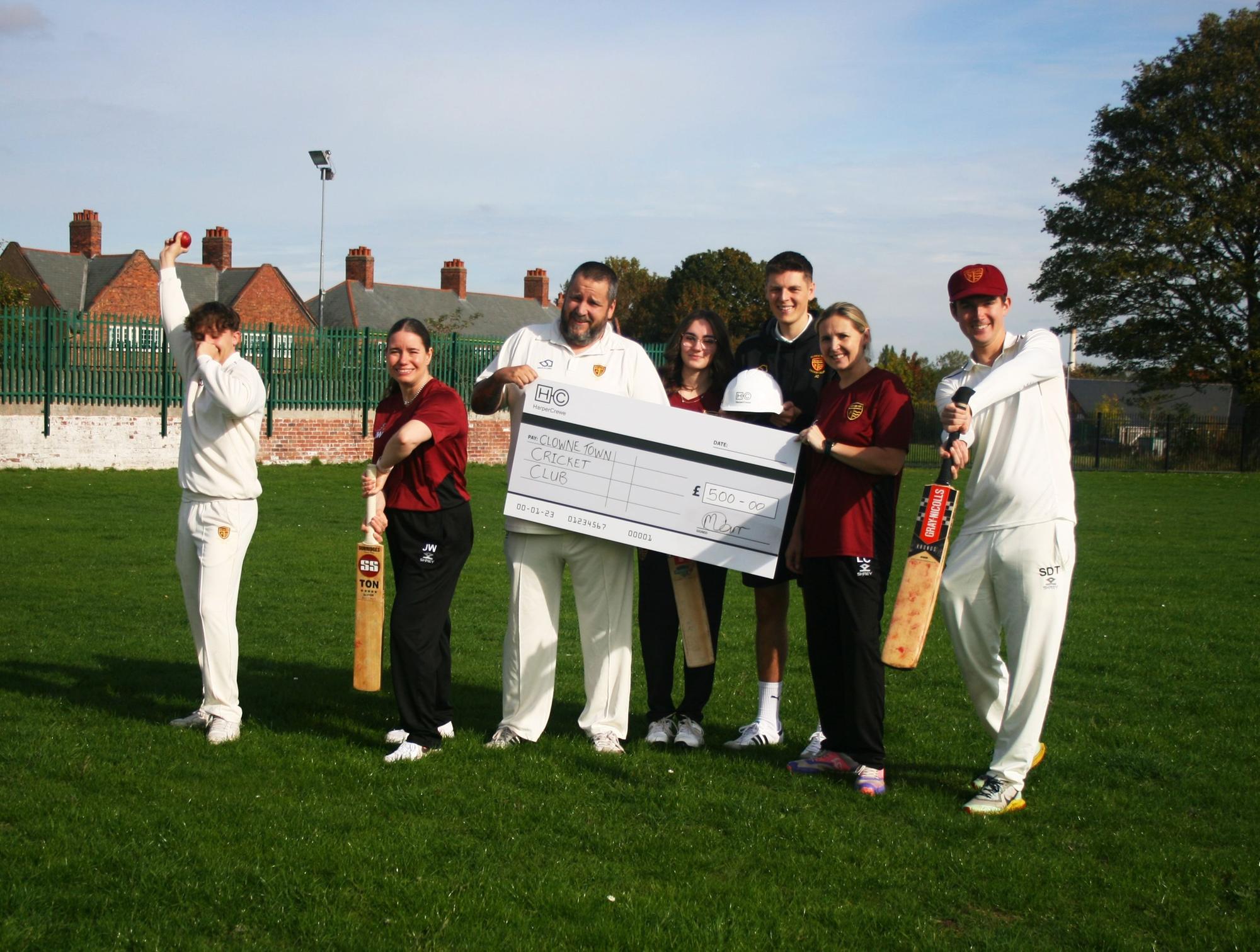 Creswell-based club scores with HarperCrewe donation