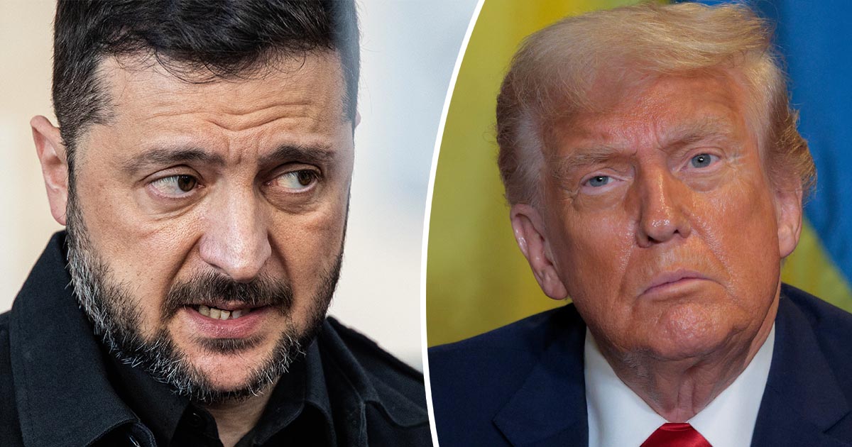 Furious Donald Trump ‘cursed’ and ‘threw maps’ as he gave Zelenskyy ...