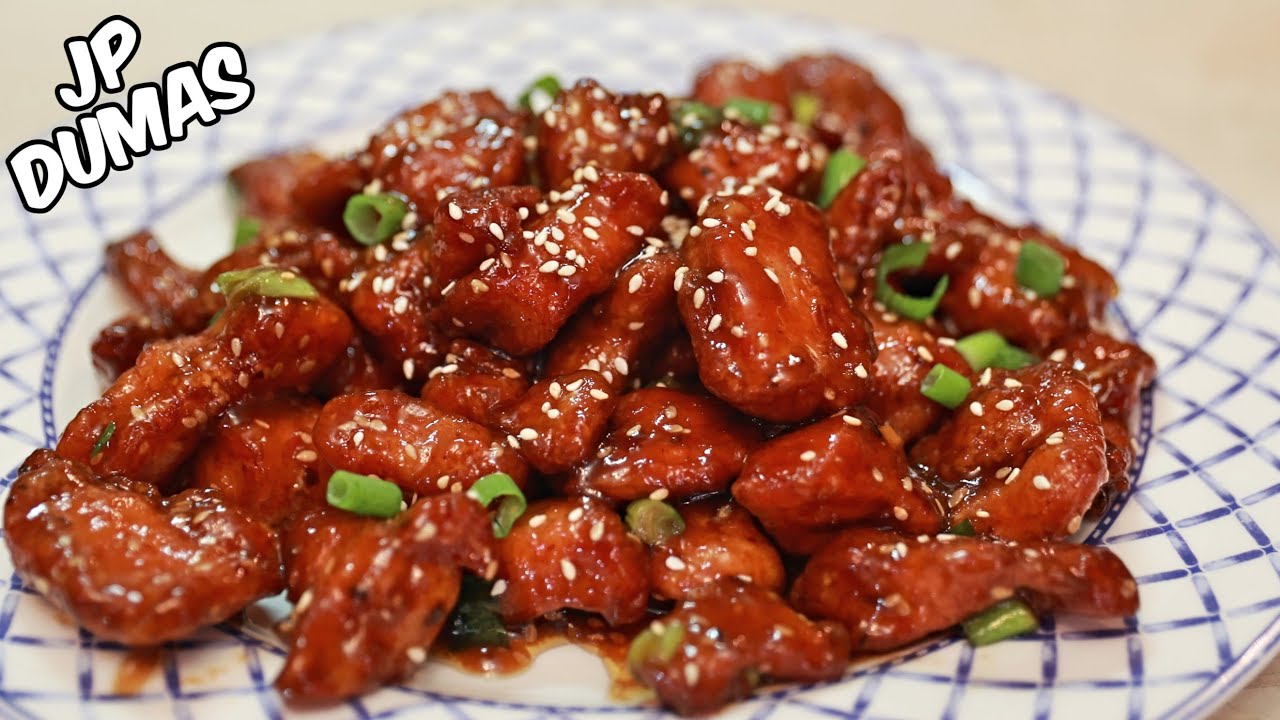 Je prépare un poulet général Tso en 25 min!🍽️