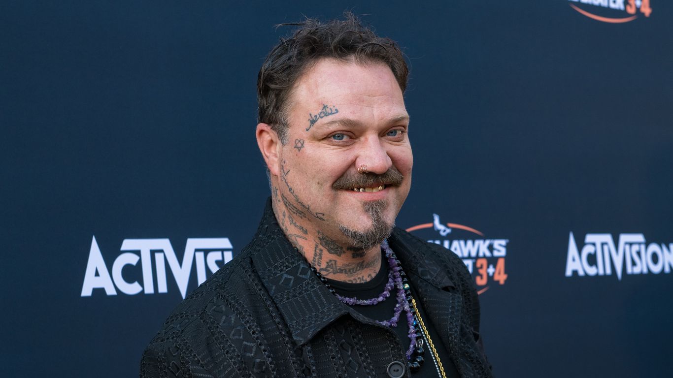 Bam Margera pulls up to Richmond's Texas Beach skate park