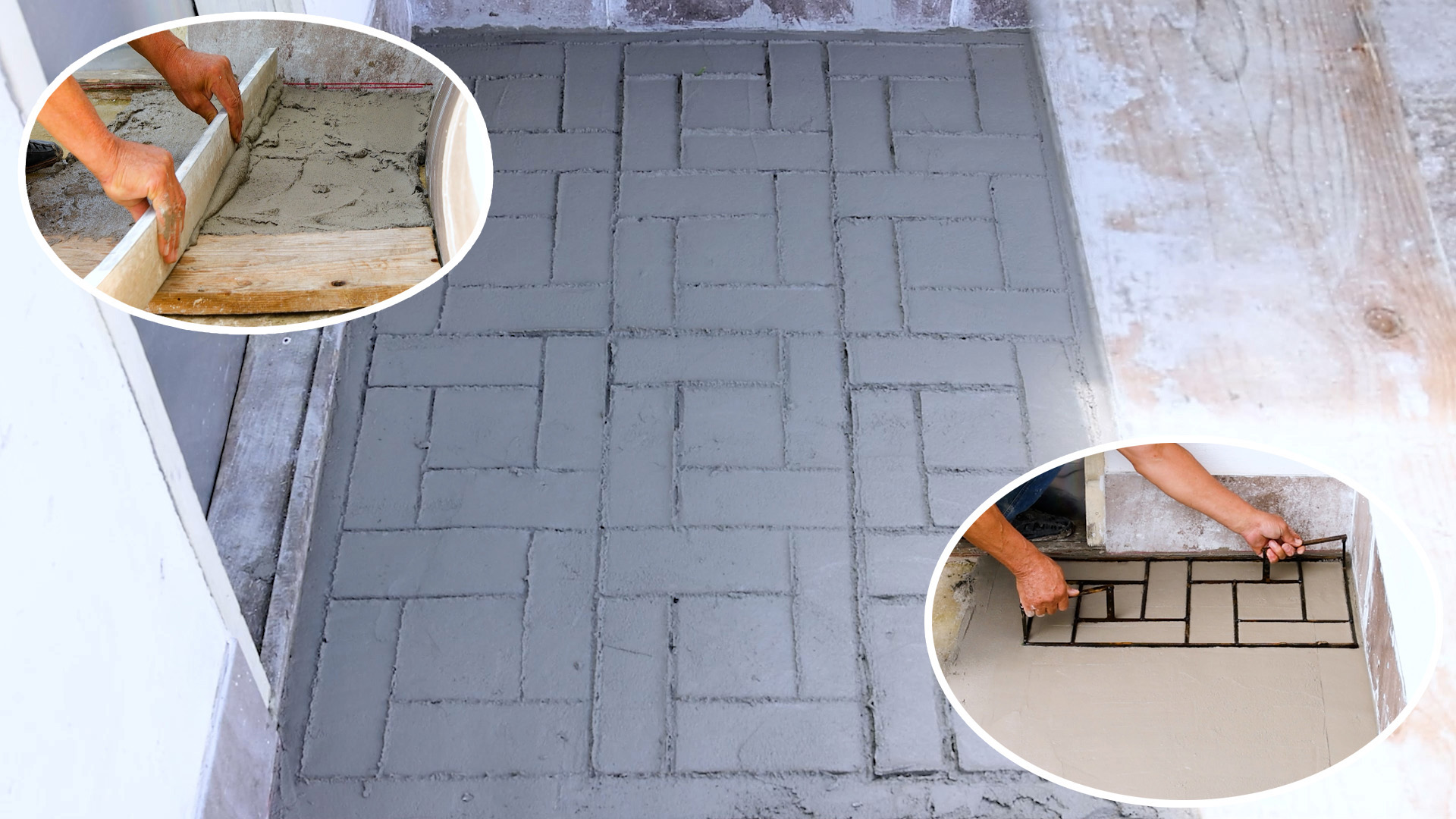 DIY Creative Cement Brick Technique
