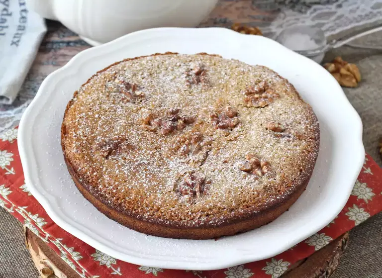 Torta de nueces sin gluten con solo 4 ingredientes: el clásico más ...
