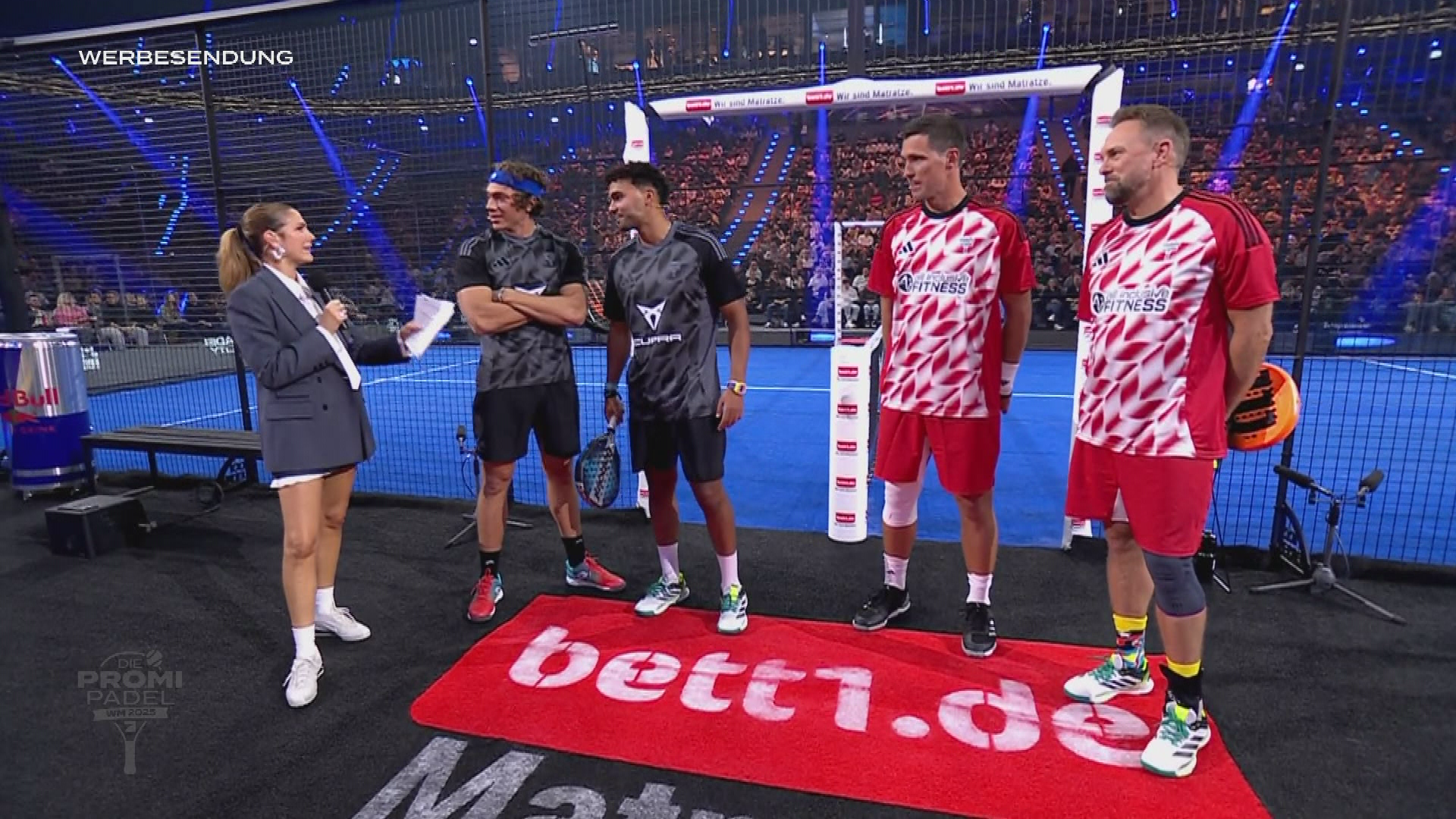 Mischa Zverev & Steven Gätjen gegen Younes Zarou & Elias Becker