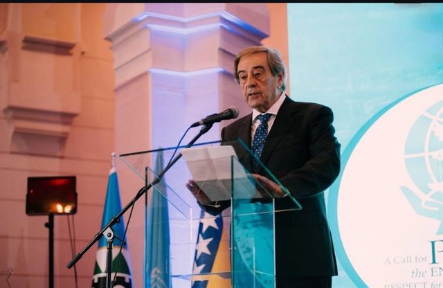 Gorroño se compromete con "los valores de cooperacion internacional" en un encuentro por la paz ...