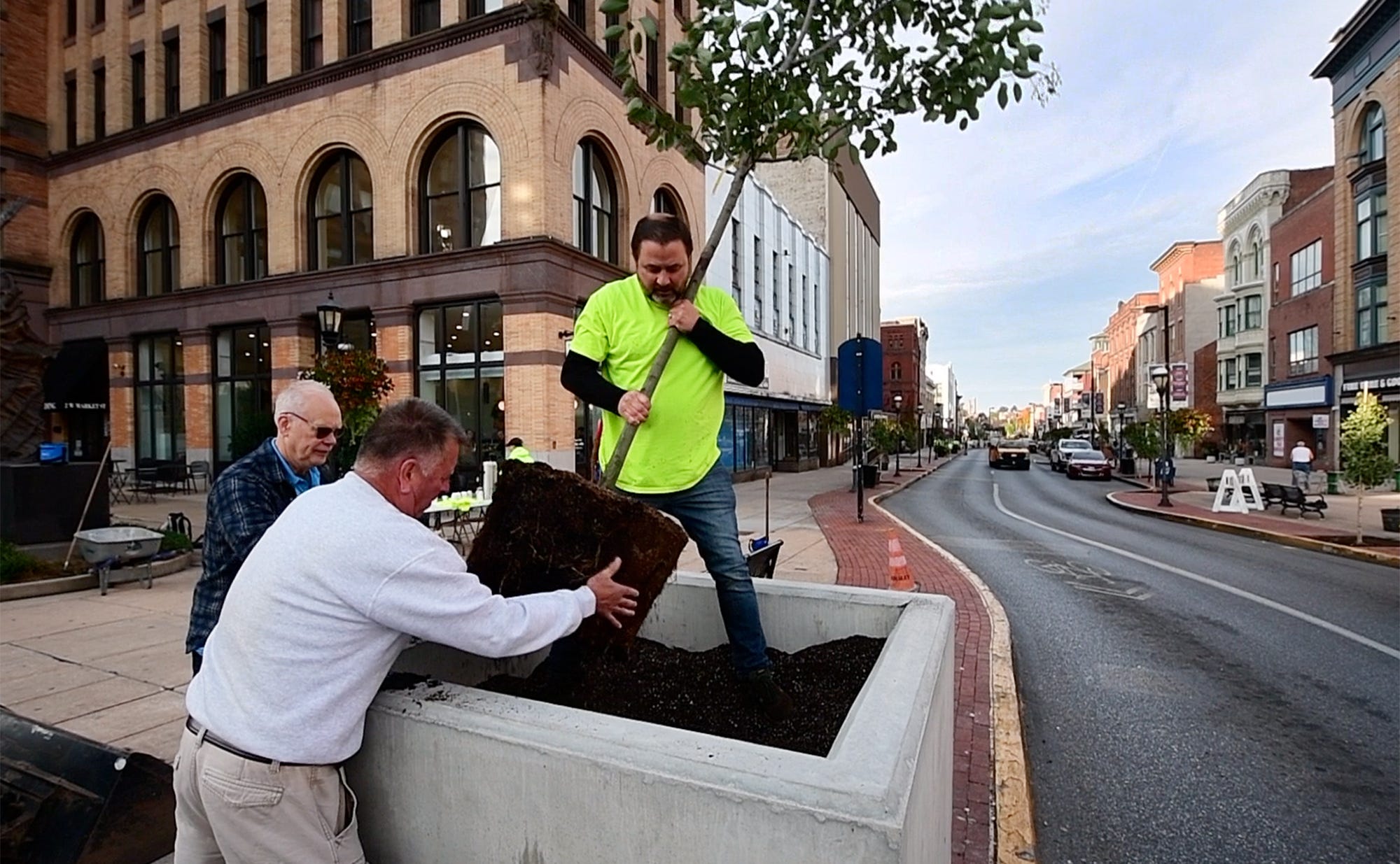 A new chapter of York’s downtown tree canopy begins with planting of ...