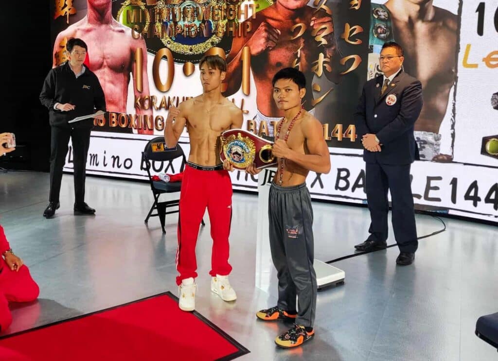 Sumabong, Kitano make weight for WBO regional title duel