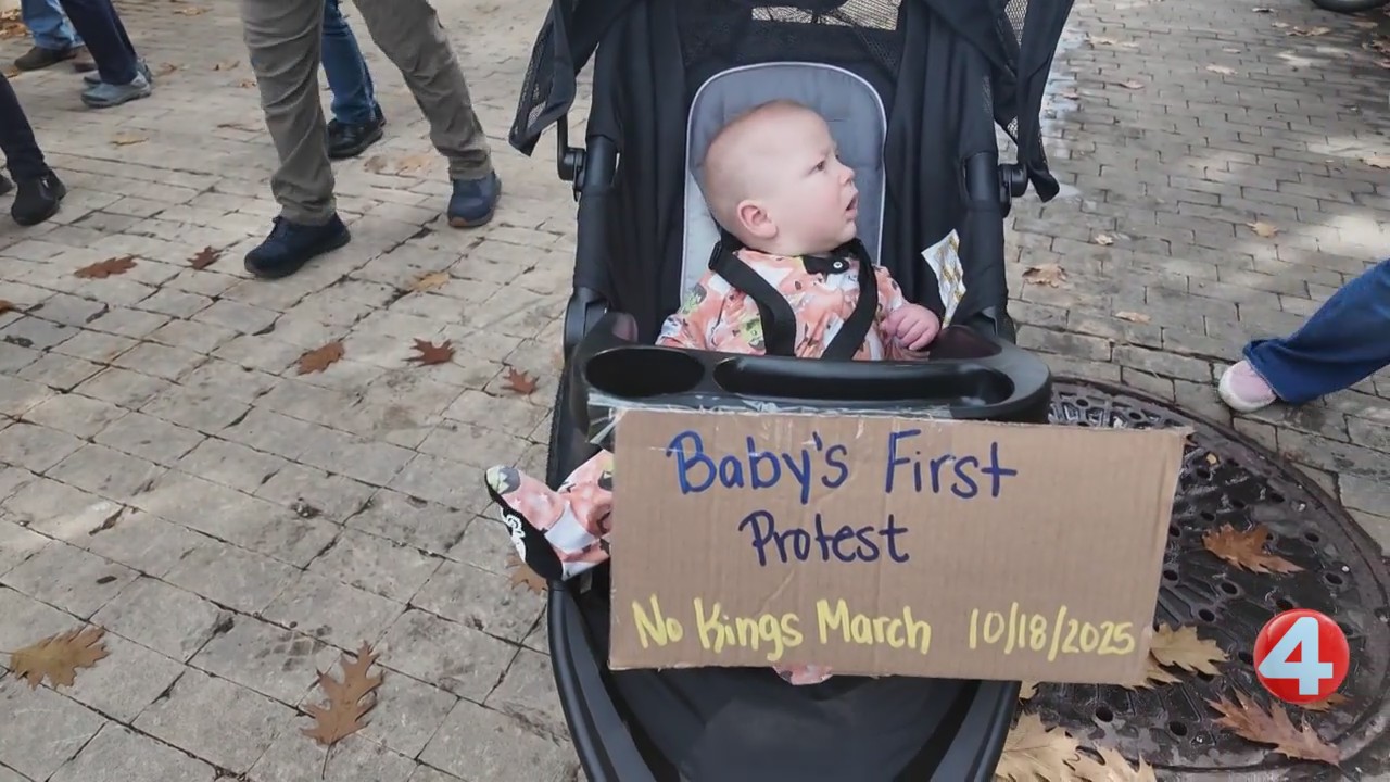 Thousands take to Niagara Square in Buffalo for ‘No Kings’ protest