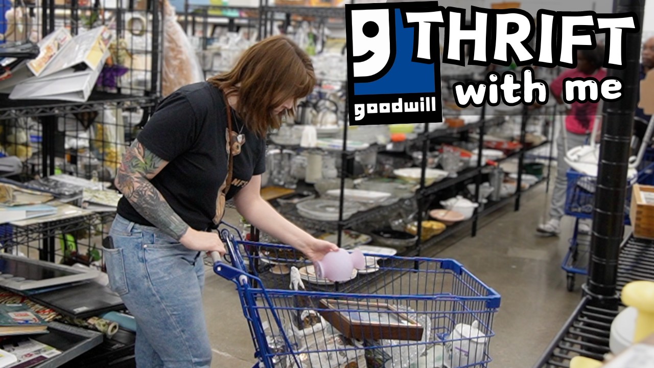 Goodwill Was Chaotic Today | Thrift with Me