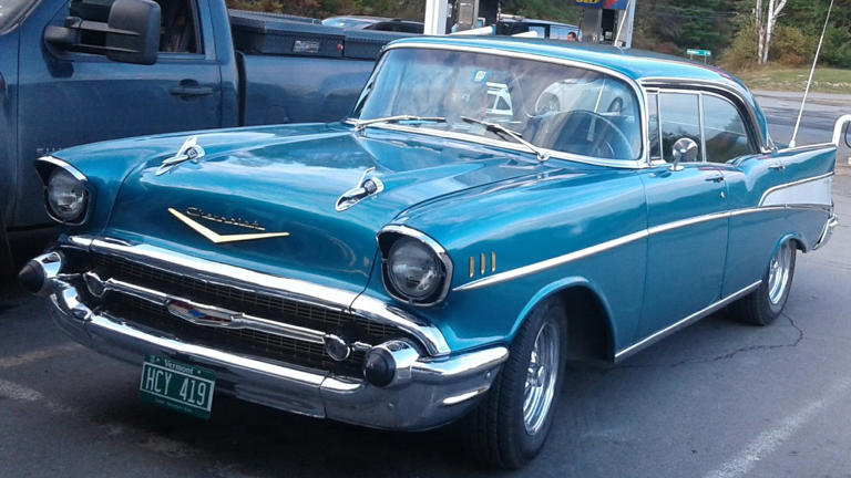 Why did old cars use hidden fuel filler doors?