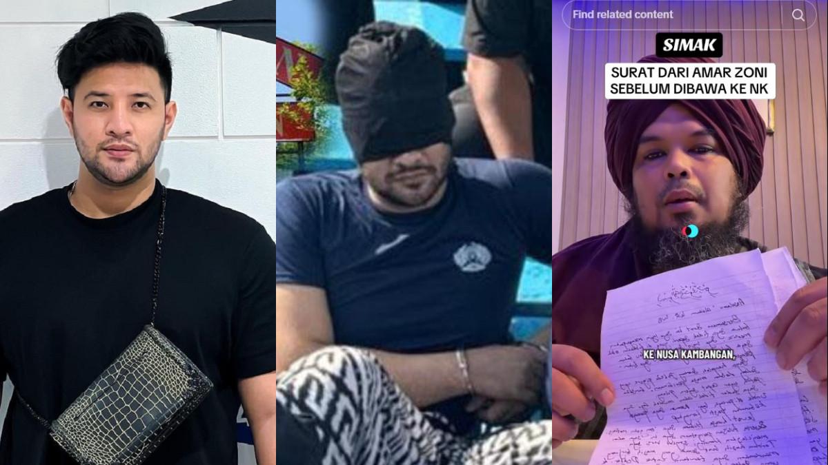 Tulisan Tangan Ammar Zoni Bikin Derry Sulaiman Merinding: Kok Tiba-tiba ...