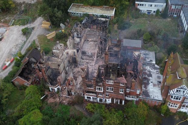 Young boys sought by police after 'deliberate' fire destroys school ...