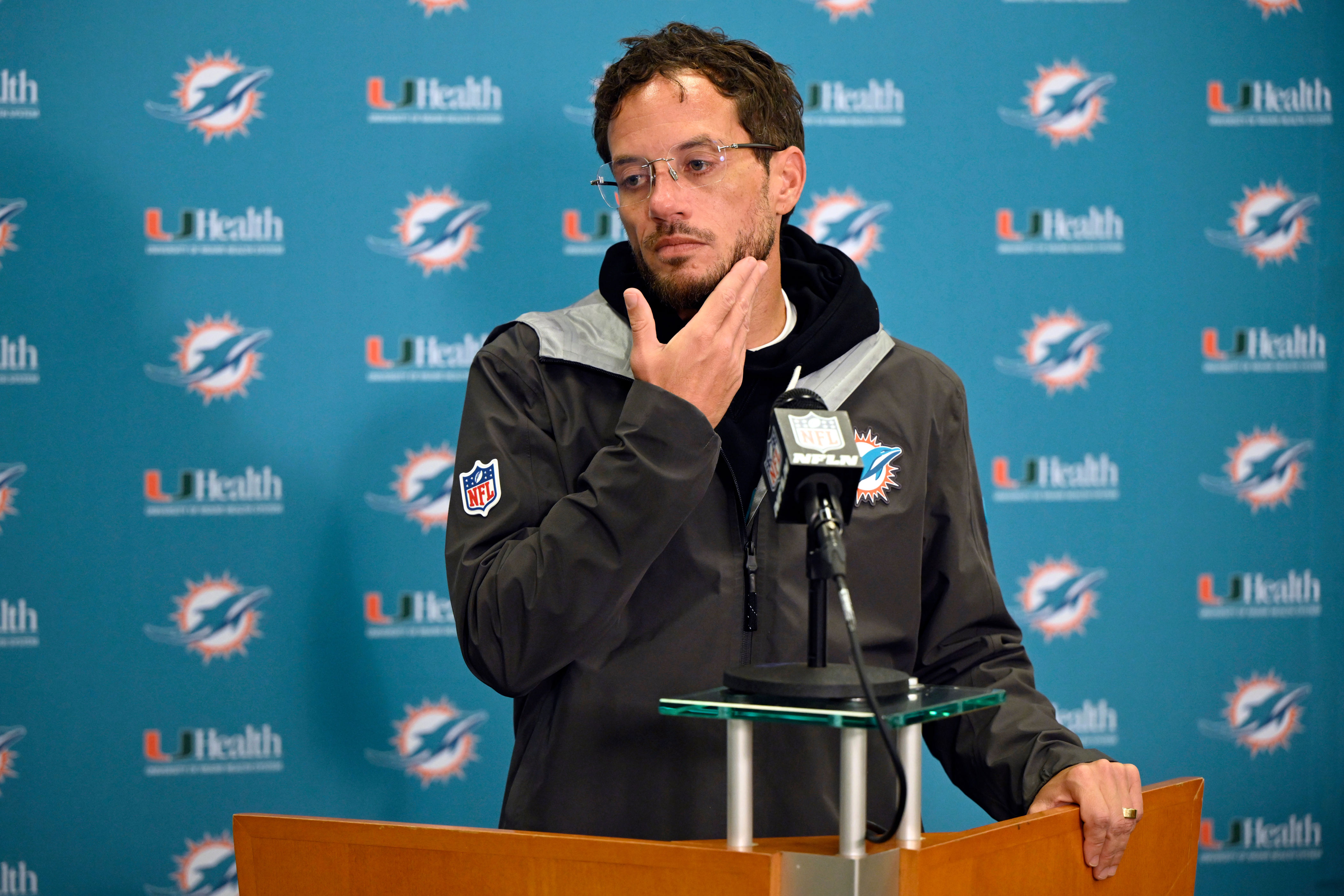 Mike McDaniel leads the list of NFL coaches on the hot seat