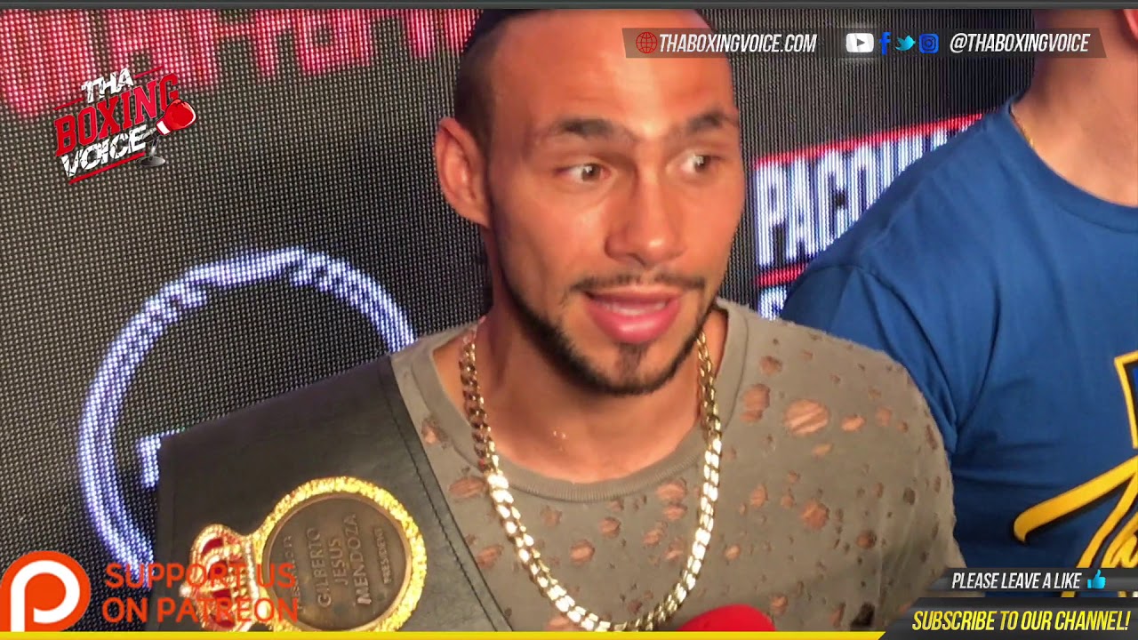 🔴 Keith Thurman out to remind everyone it’s still ‘One Time’ ️