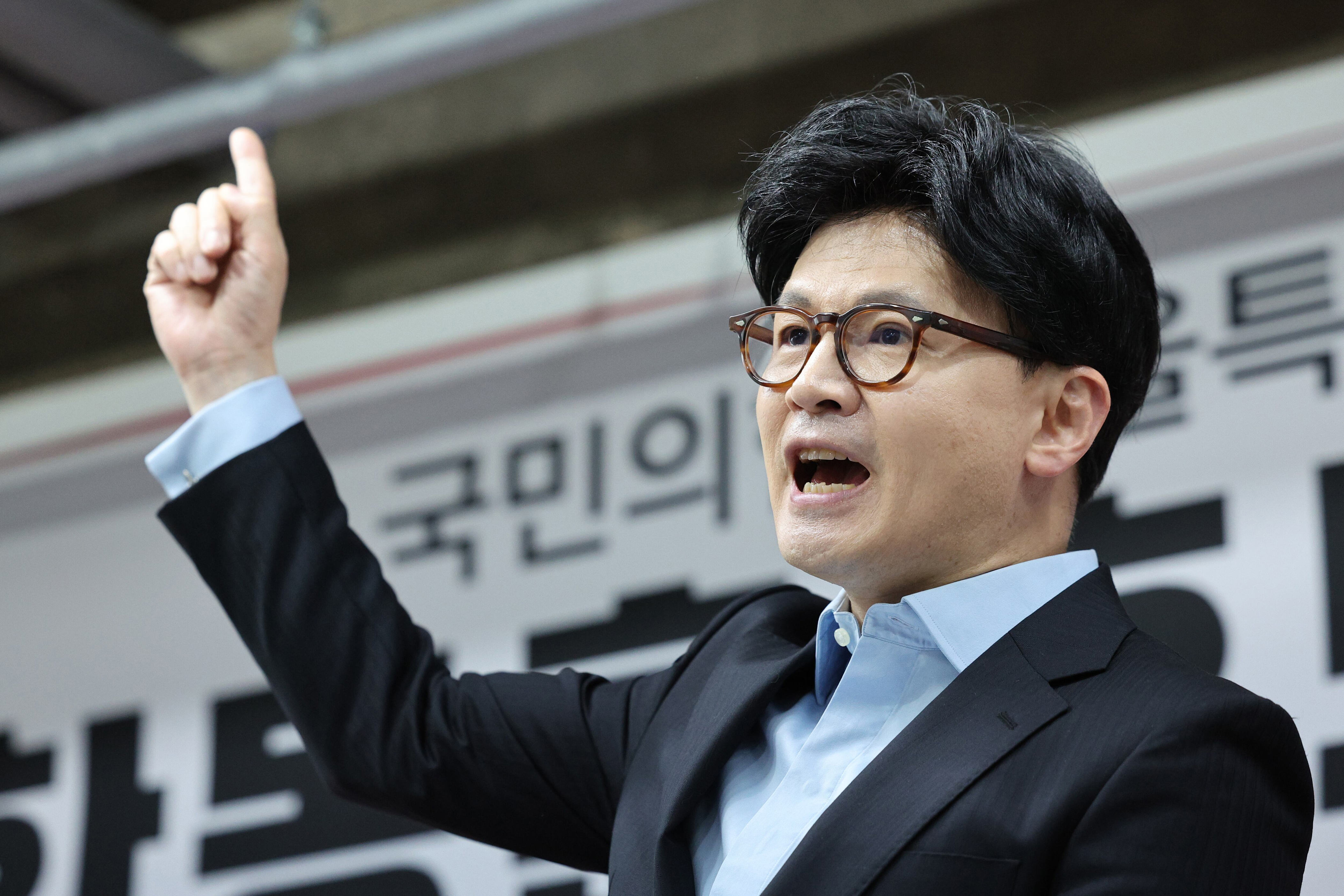 Insurrection Special Counsel Persists in Han Dong-hoon Witness Examination