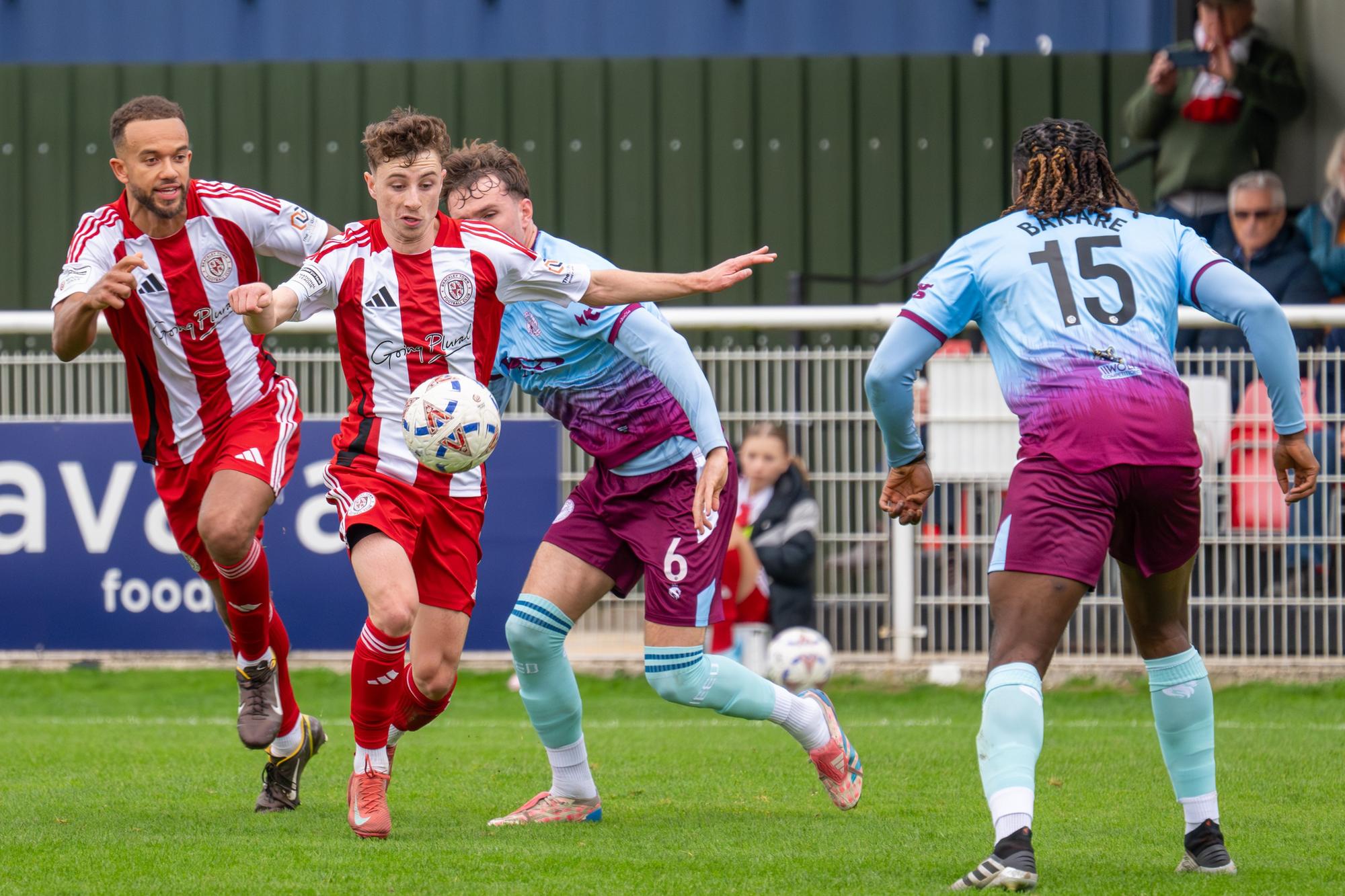 'Really made the football club proud' - Cowan salutes 10-man Brackley Town