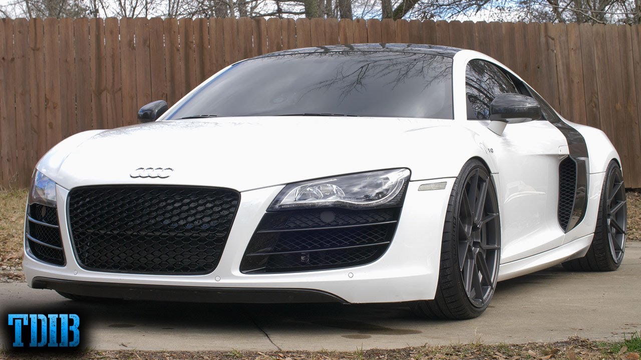 Why you want a manual supercharged R8 heavenly sound
