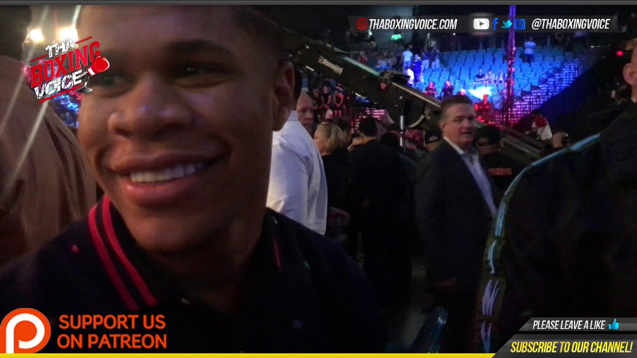 🔴Devin Haney & Lorenzo Simpson immediately after Fury win; talk on ...