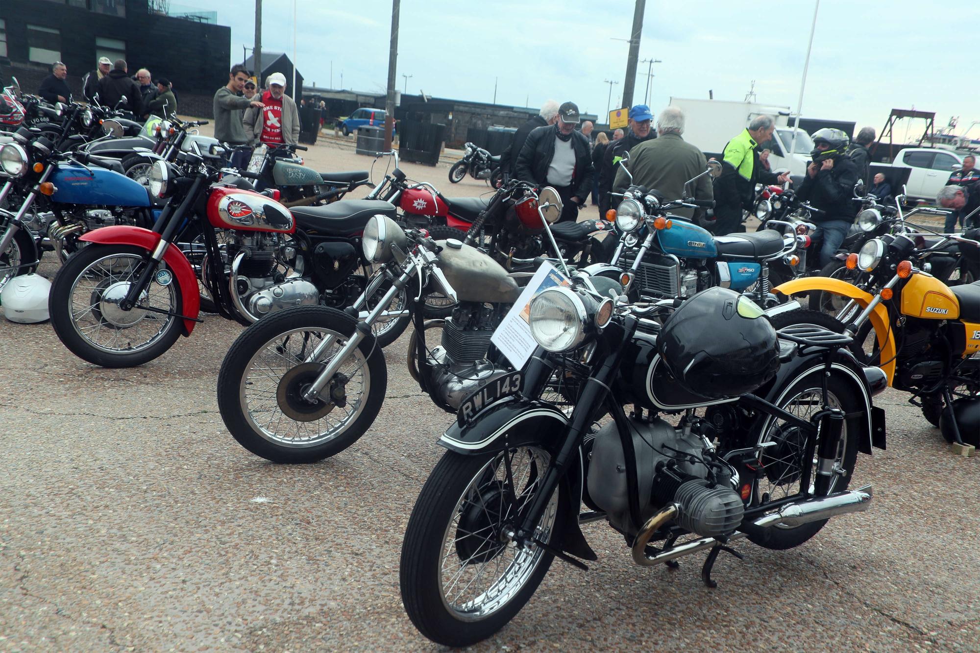 In 14 pictures: Classic motorcycles on show for Hastings Week event