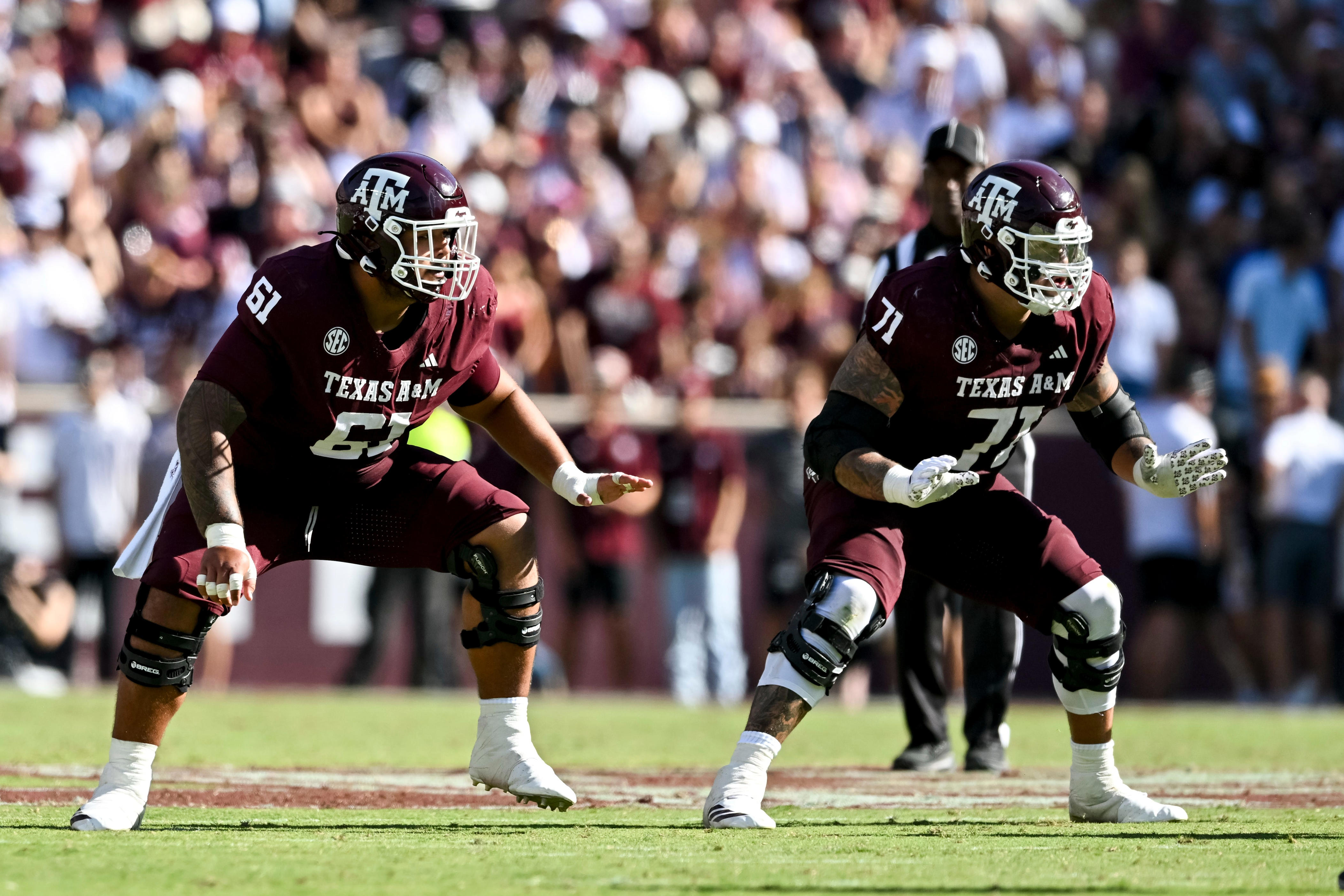 Texas A&M star offensive lineman has declared for the 2026 NFL draft