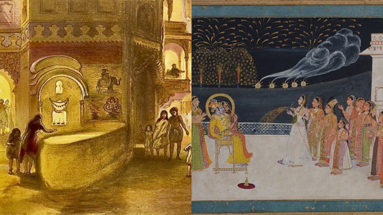 History and Diwali: What old paintings reveal about the festival of lights