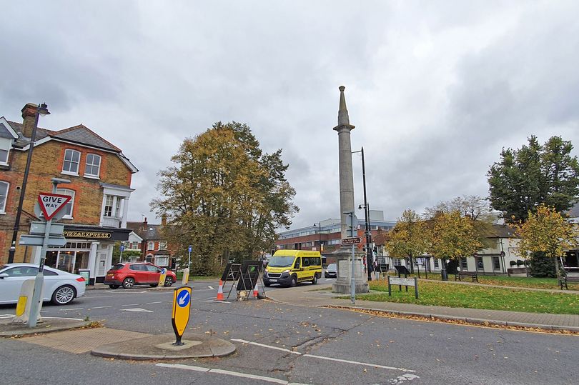 6 weeks of roadworks in Surrey town centre begin for £5 million ...