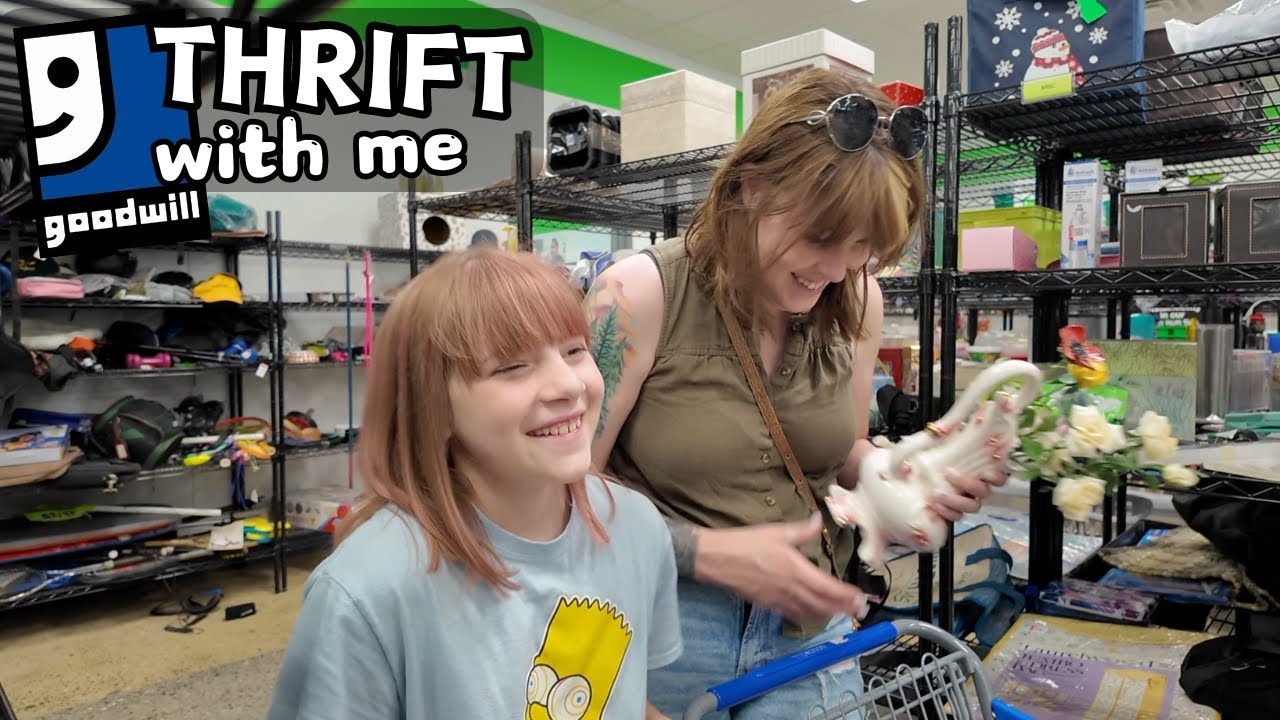 Goodwill Thrift with Me | Crazy Lamp Lady