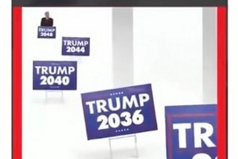 Donald Trump threatens never-ending presidency in sinister video as ...