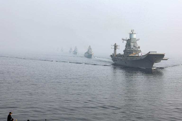 PM Modi celebrates Diwali with Navy personnel onboard INS Vikrant