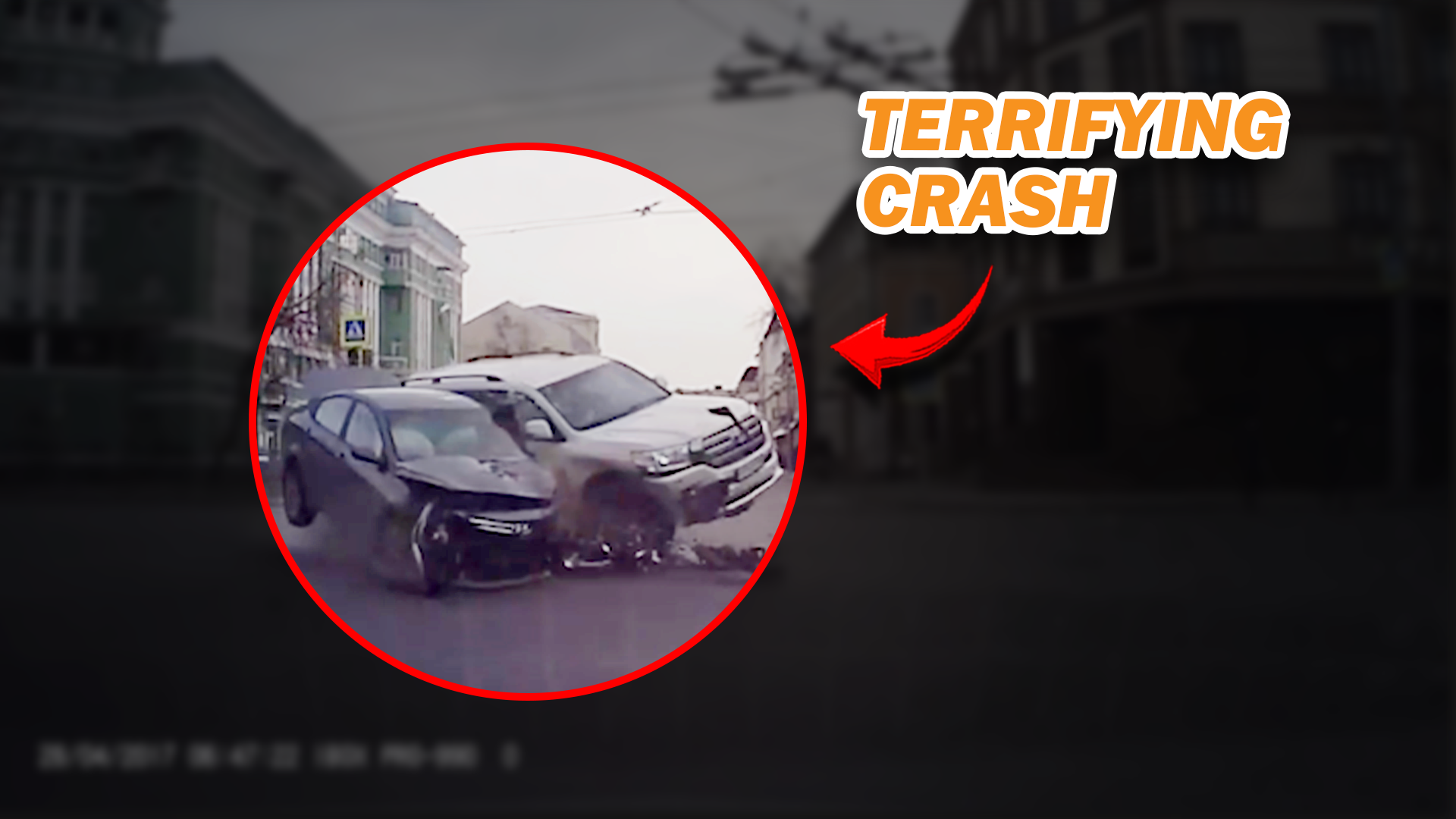 Crash Incident Caught on Camera