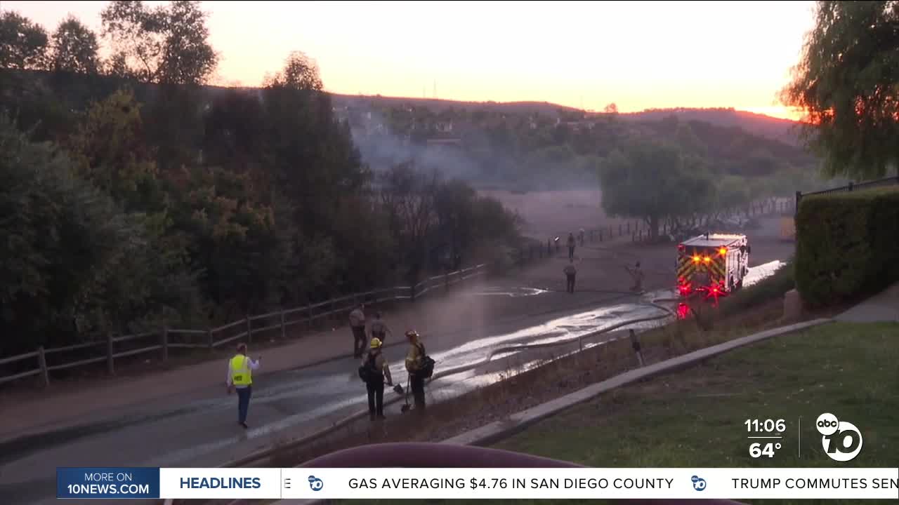 4S Ranch brush fire forces evacuations