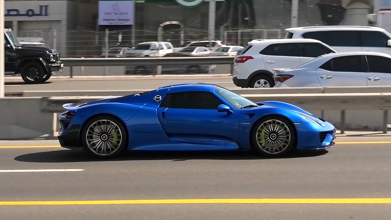 $1 Million Porsche 918 Spyder in Action