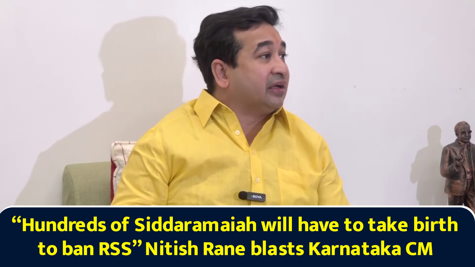 “Hundreds of Siddaramaiah will have to take birth to ban RSS” Nitish ...