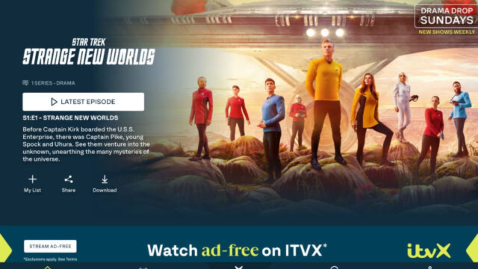 Engage! Star Trek: Strange New Worlds Boldly Goes Free-to-Stream on ...