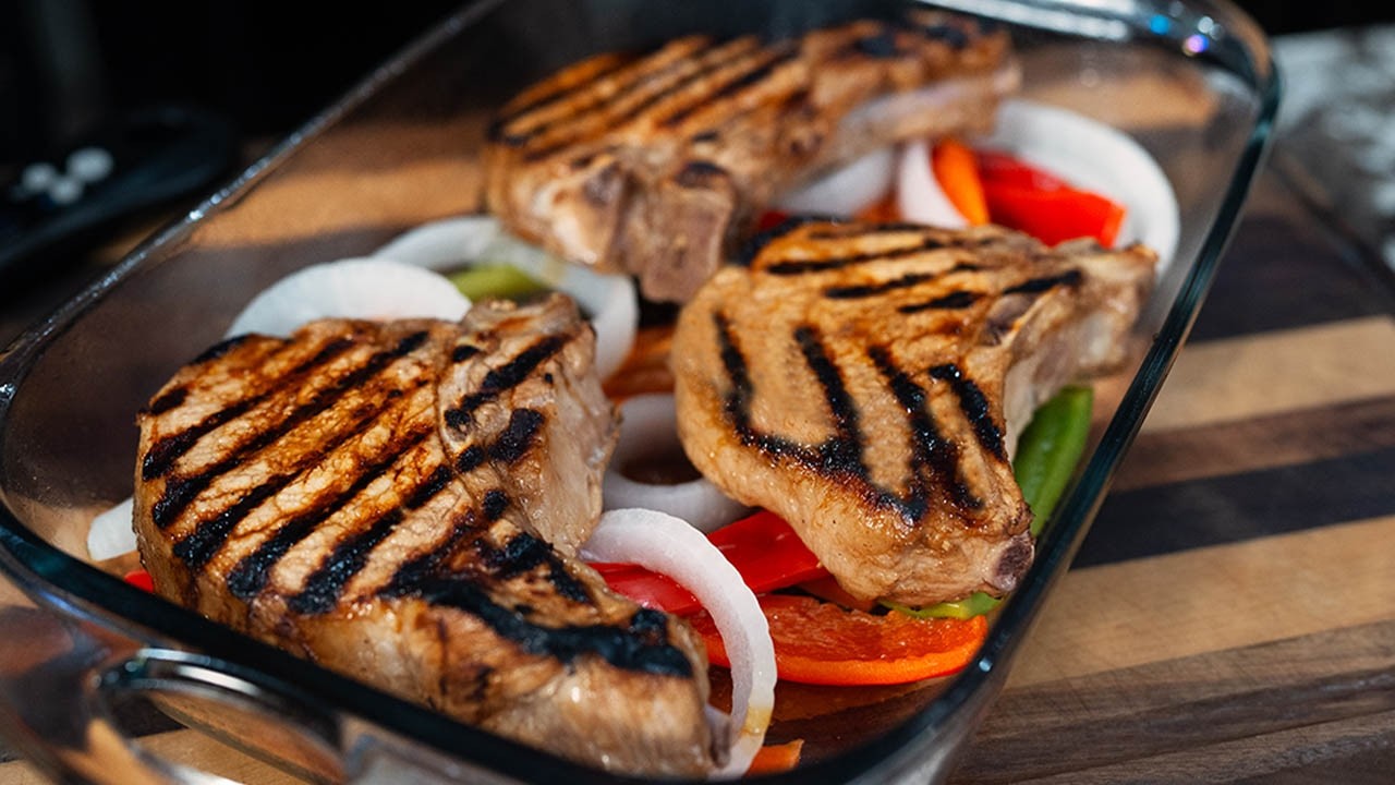 Juicy Grilled Pork Chops