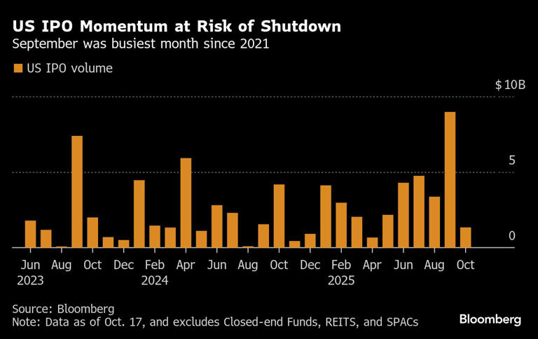 Shutdown Stalemate Brings US IPO Holdouts Off the Sidelines