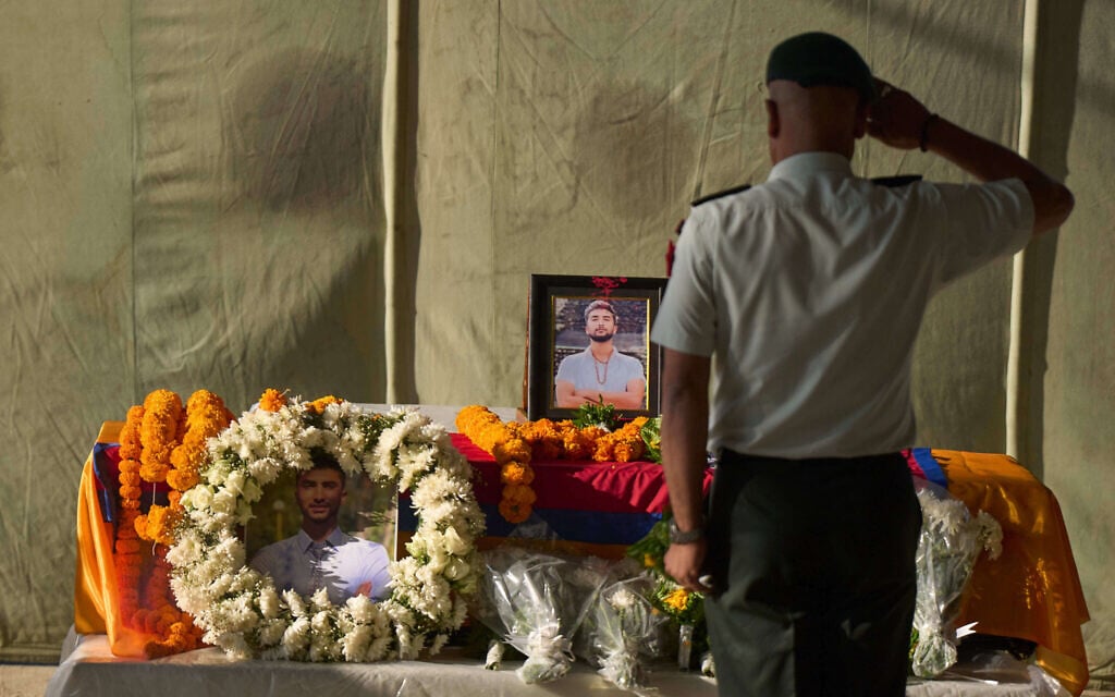 ‘A son of Nepal’: Body of Bipin Joshi, slain in Gaza captivity, finally ...