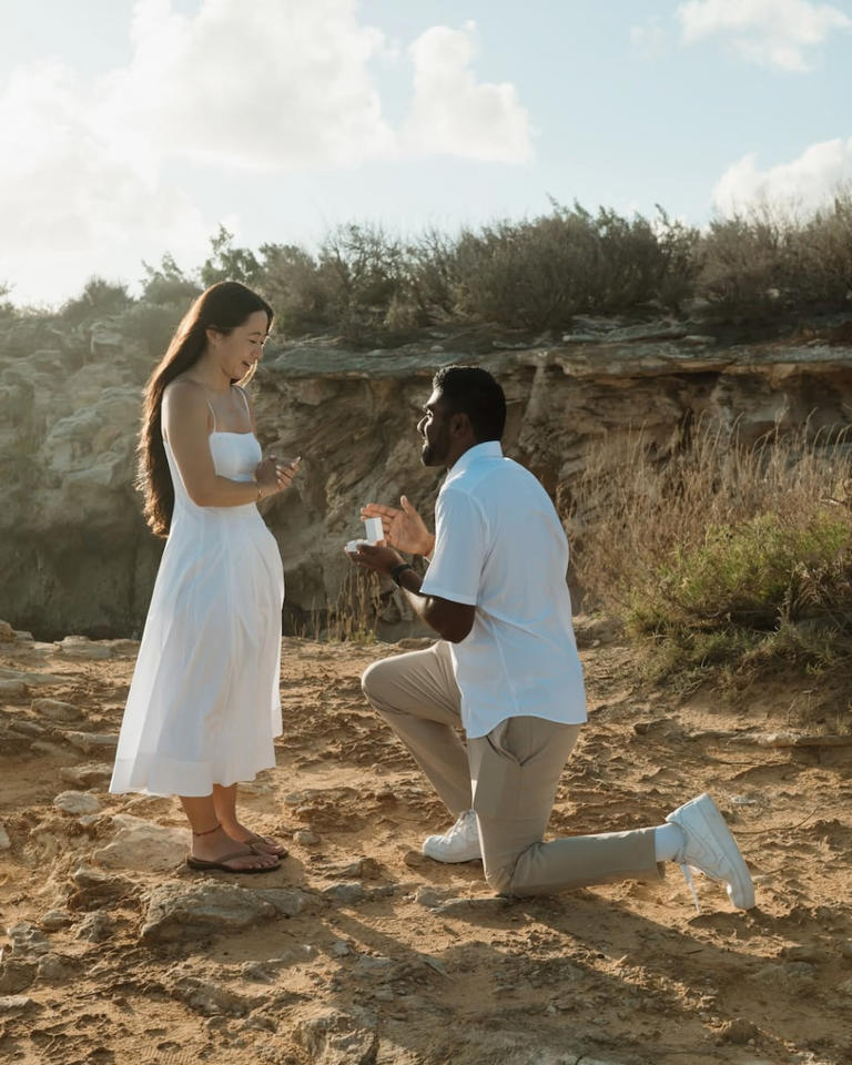 Sahith Theegala announces engagement to longtime girlfriend with romantic Hawaii photo shoot