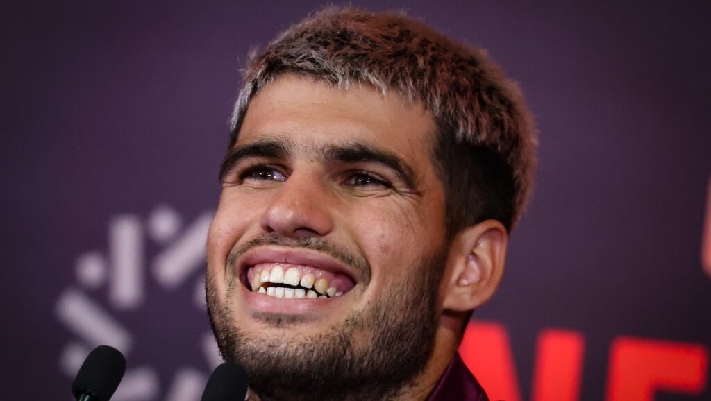 Alcaraz désigne le joueur avec qui il parti­rait en vacances, et ce n ...