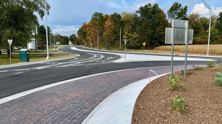 Cleveland and Beech Road roundabout opens after months-long construction