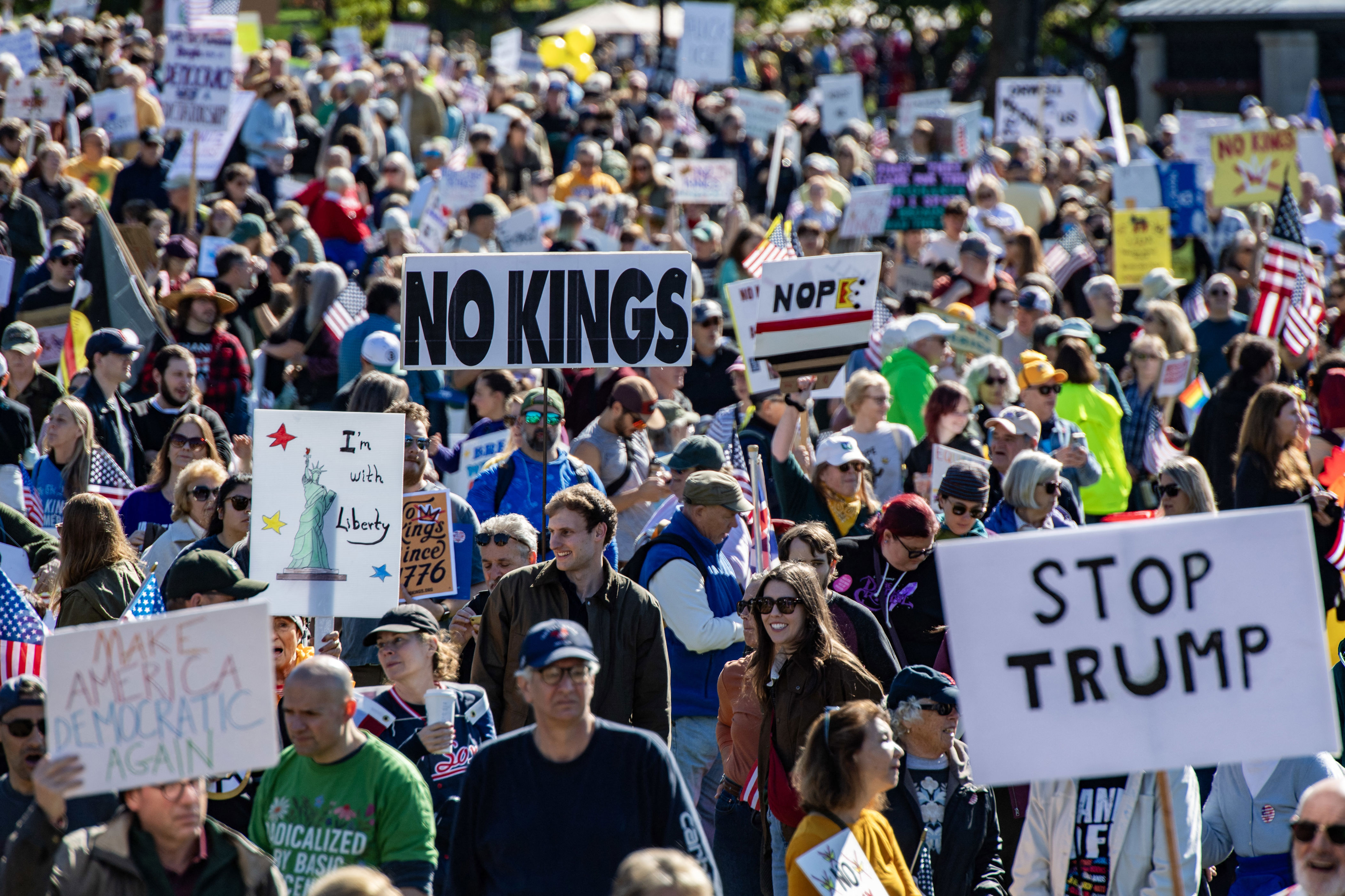 Analysis: How AI turned the Boston Common ‘No Kings' protest into fake news