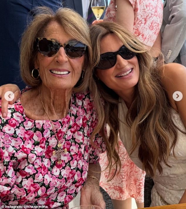 Jemima Goldsmith pays tribute to her 'funny and sharp' mother Lady ...