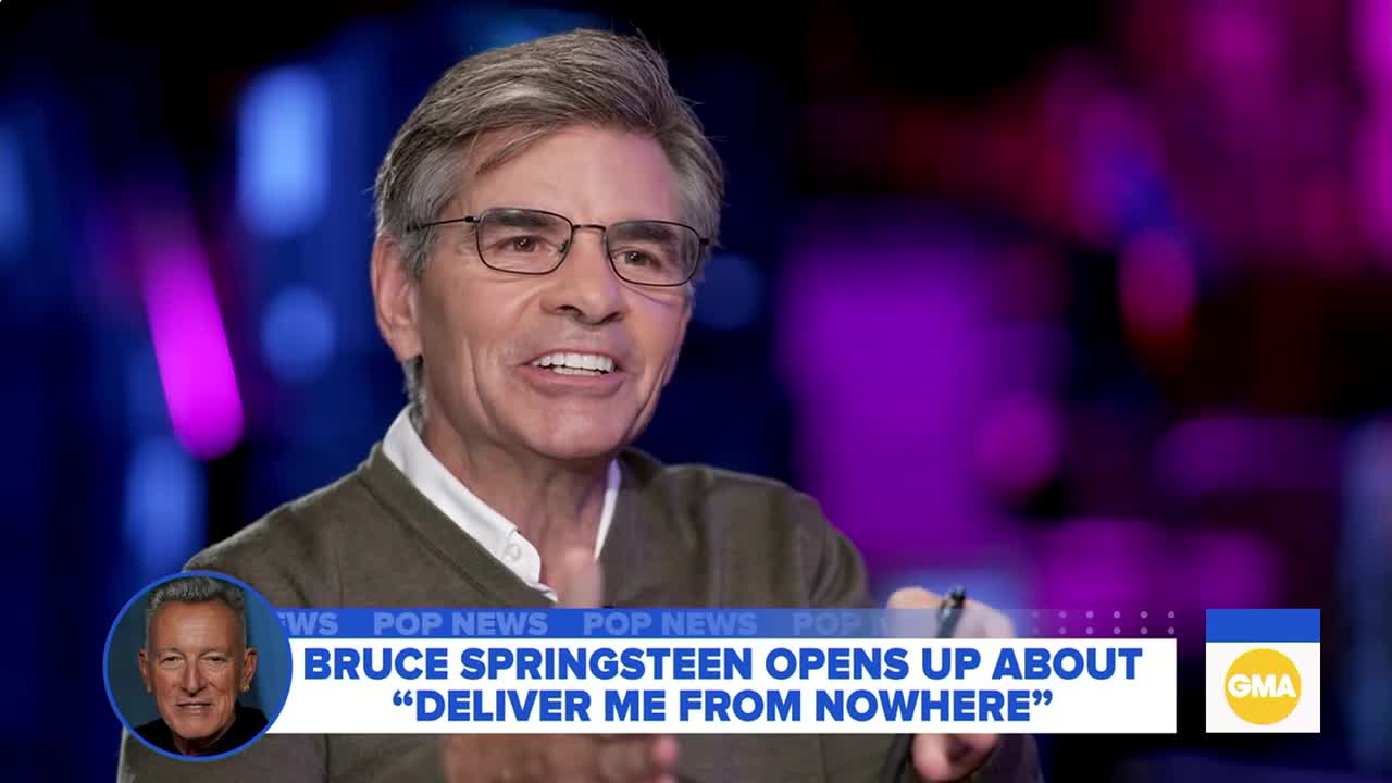 Bruce Springsteen shares how music impacted his life