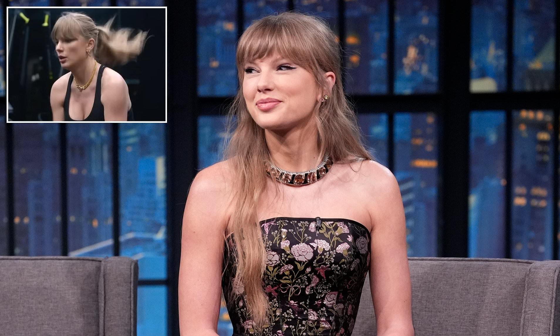 Subtle detail in Taylor Swift workout video sparks fierce debate about ...