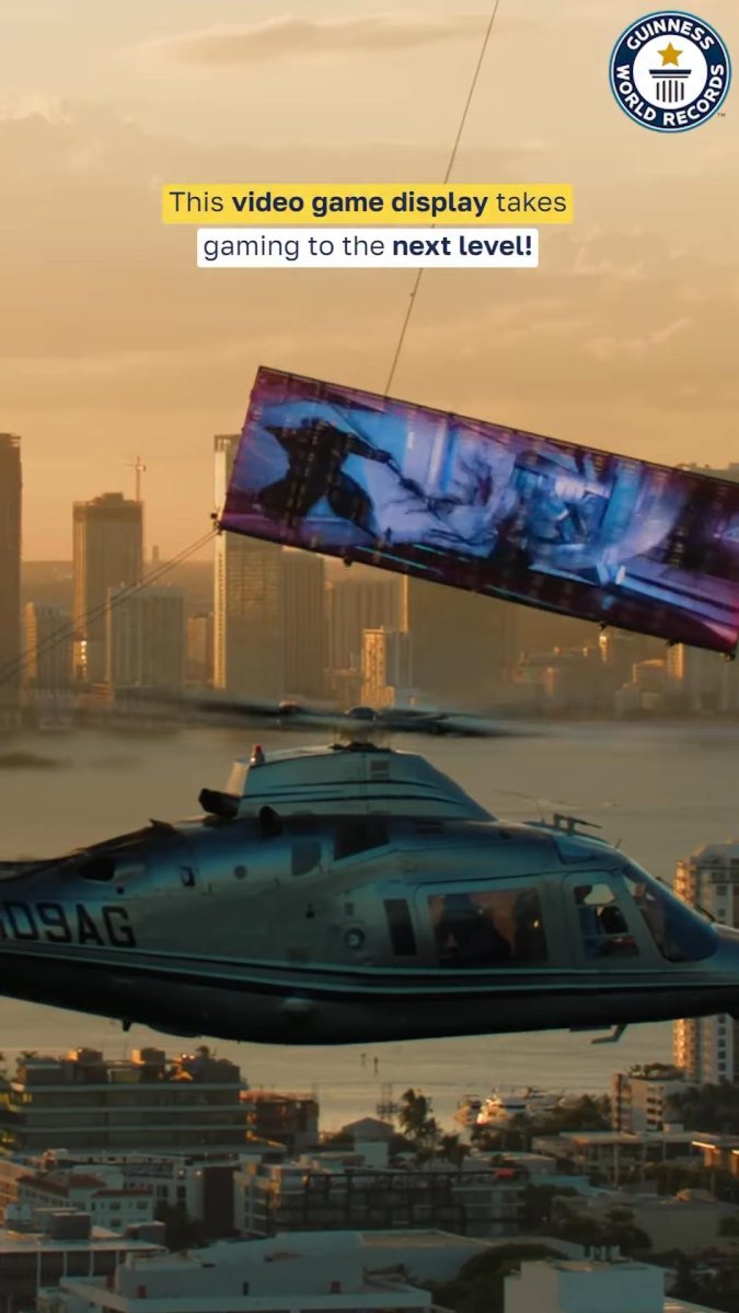 Watch: Helicopters used to play Xbox's 'Ninja Gaiden' over Miami
