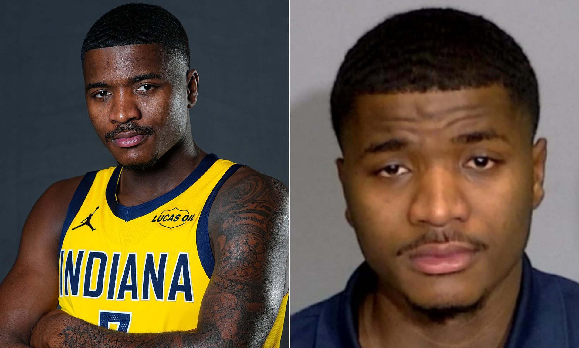 NBA player arrested and thrown into jail after rush-hour police chase ...