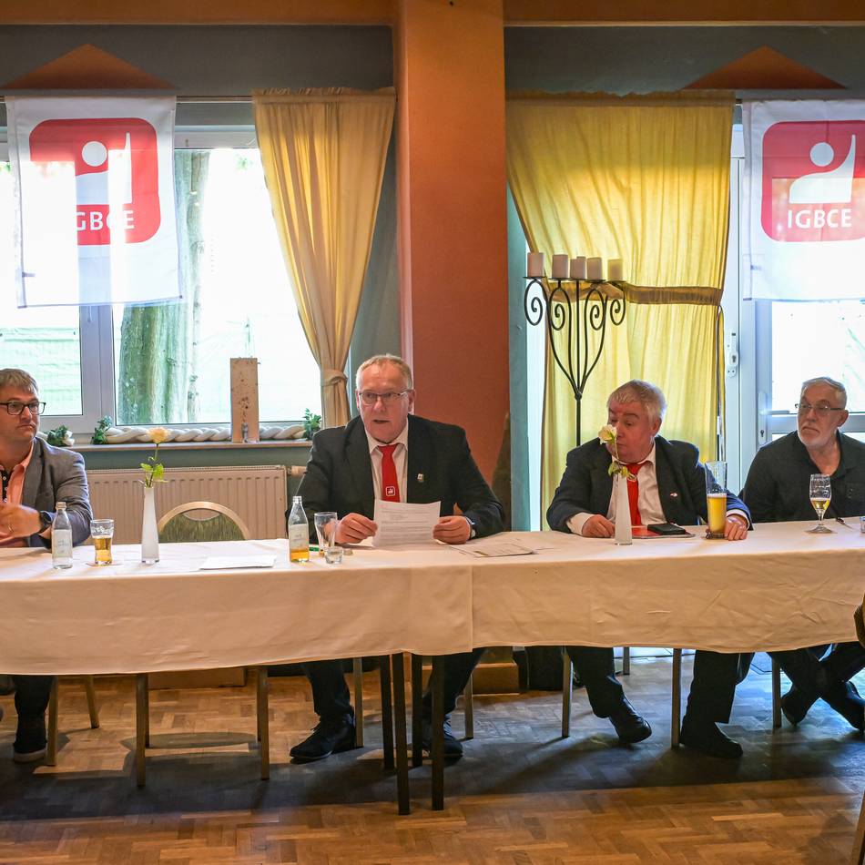 Gewerkschaftstreffen in den Lindenstuben in Geldern