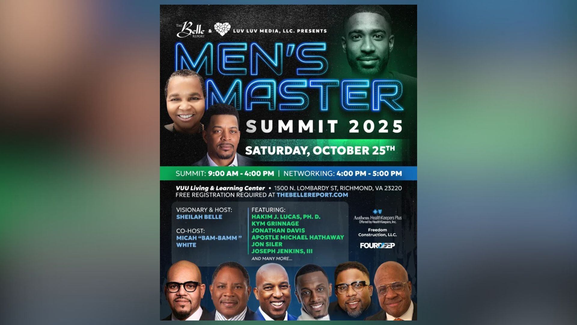 Men’s Master Summit returns for a fall event