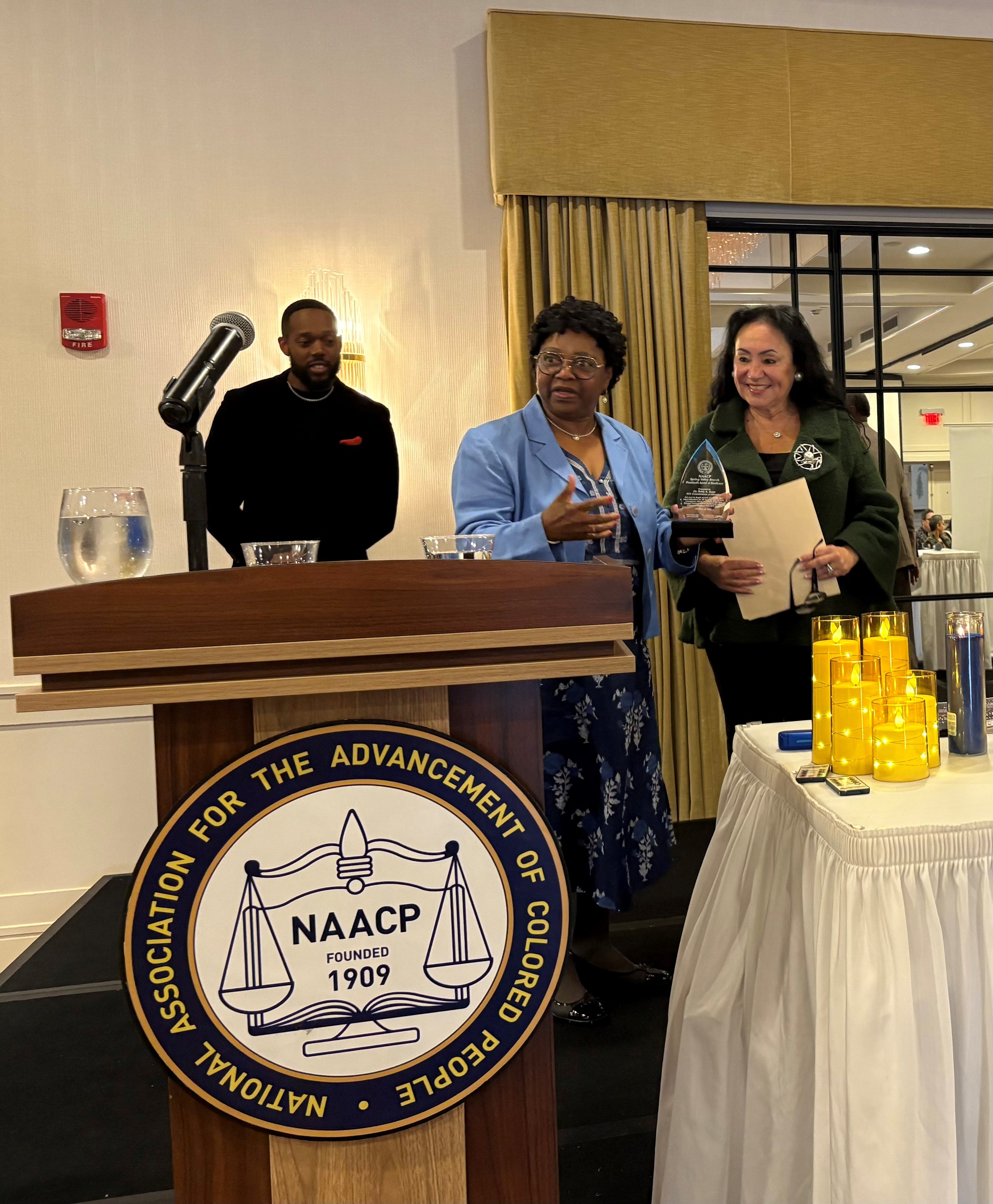 NAACP salutes NY education commissioner Betty Rosa for championing East ...
