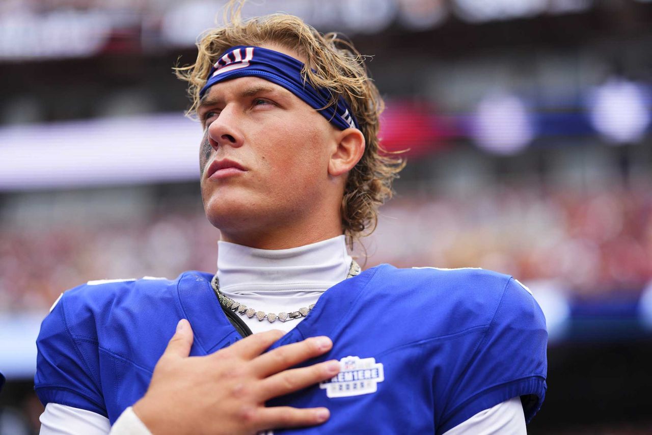 Jaxson Dart Shares Sweet Story Behind Little Sister's Diamond Heart ...