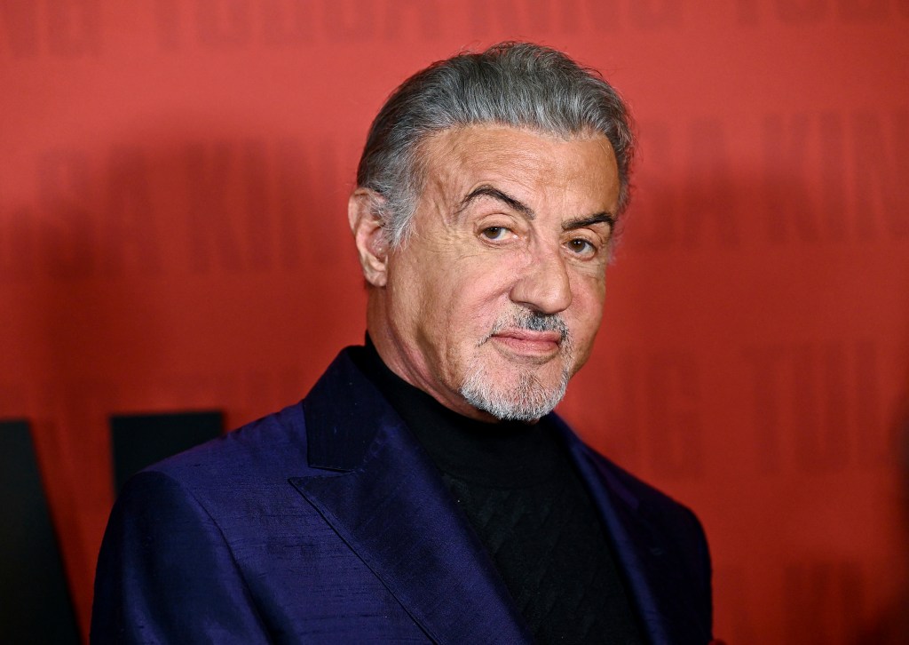 Sylvester Stallone cheers on the lookalike actor playing him in new ...